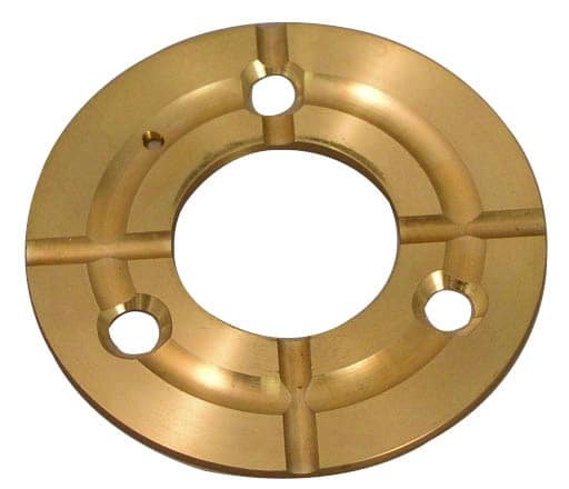 THRUST PLATE, LOWER ROLL; BRASS | Natoli Engineering
